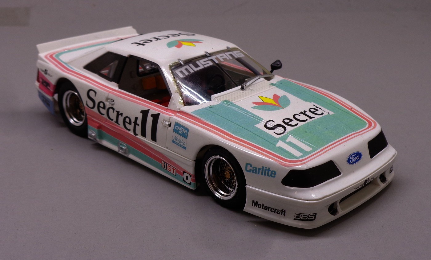 Photo: Revell Trans Am Mustang kit. Penngwen Hobbies decals with Tamiya ...