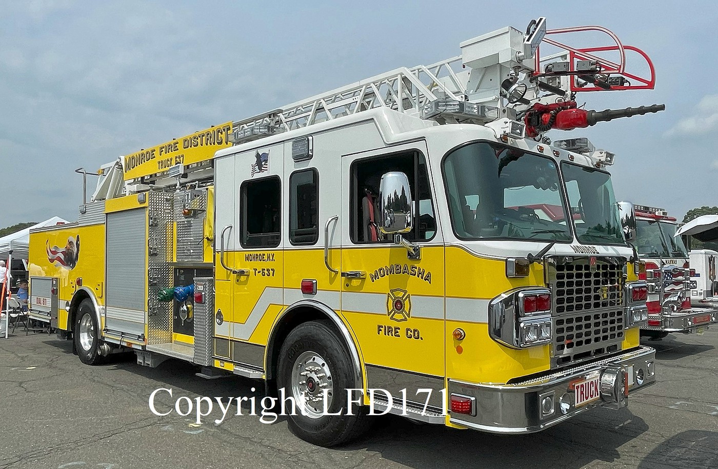 Photo: Ladder 537 | Monroe - Mombasha album | Westchester County Fire ...