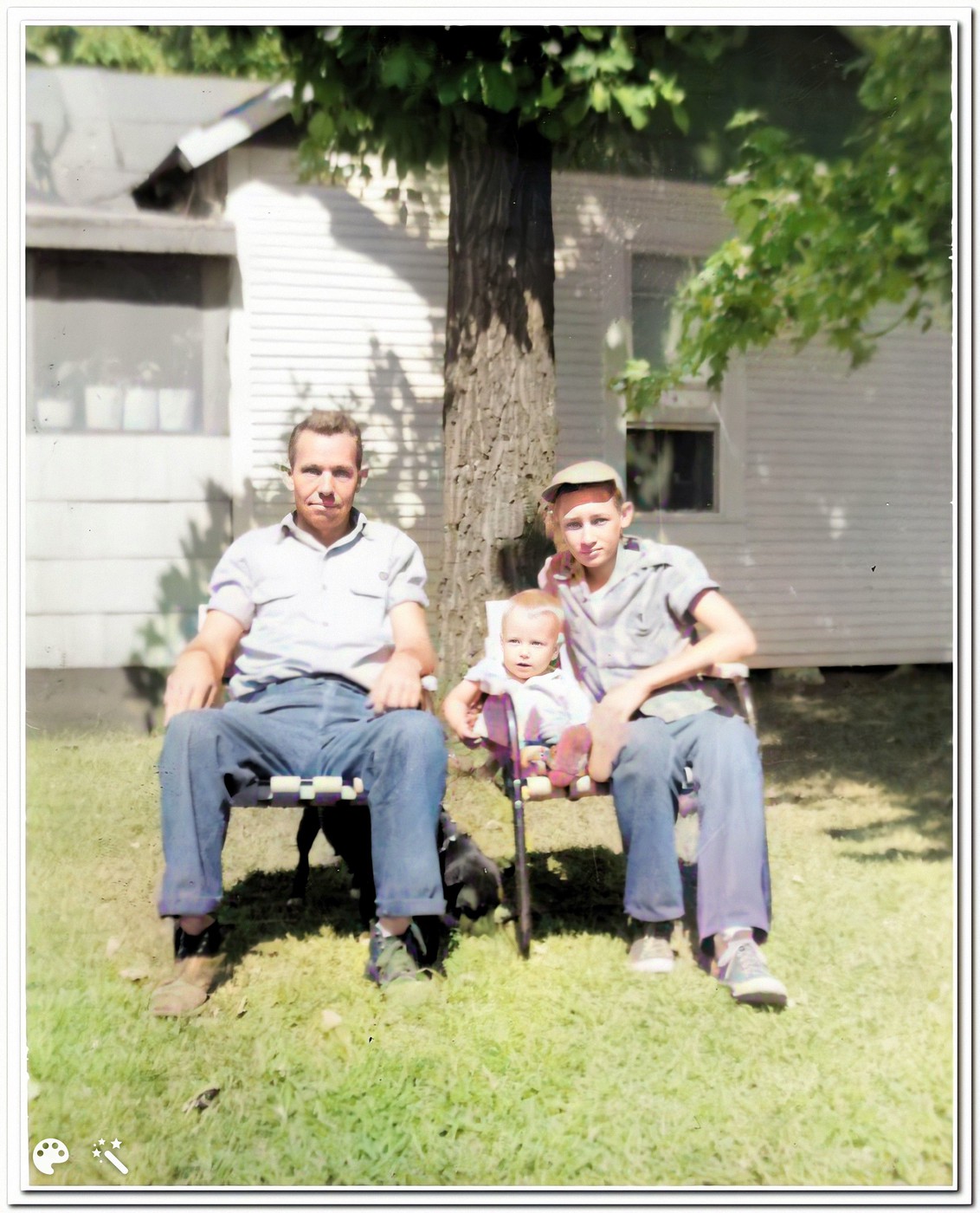 Photo: OldtoNew- (52) Man? and Douglas Austin son of Jack Austin, and ...