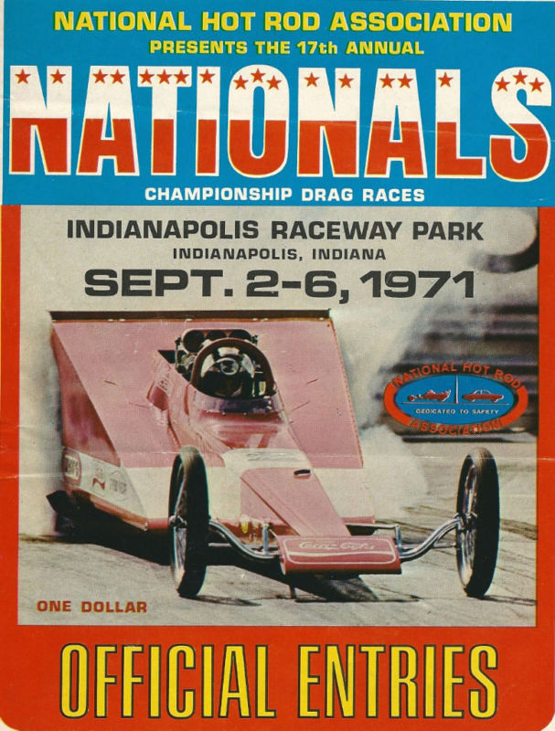 Photo: 1971 US NATIONALS | DRAG RACE MEMORABILIA album | LOUD-PEDAL ...
