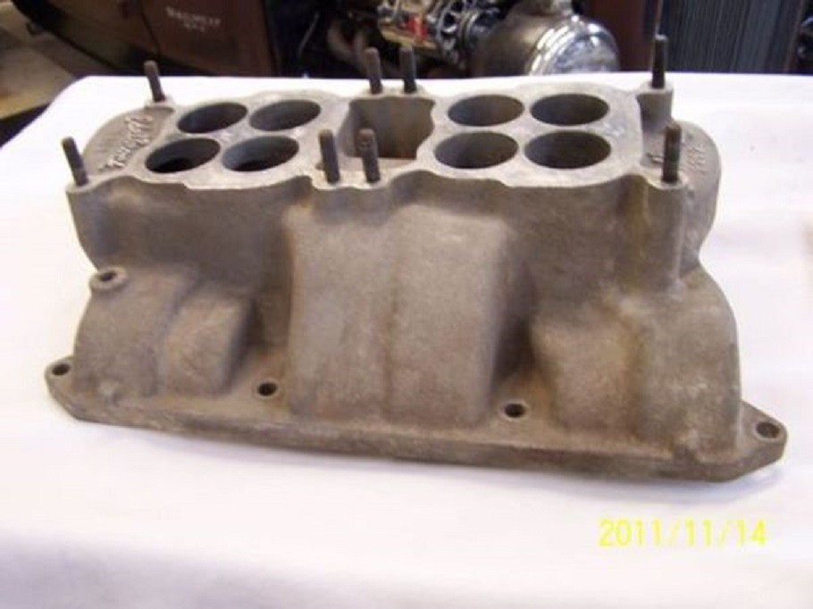Photo: EDELBROCK B262 Dual Quad MANIFOLD 401 NAILHEAD BUICK (2) | JUST ...