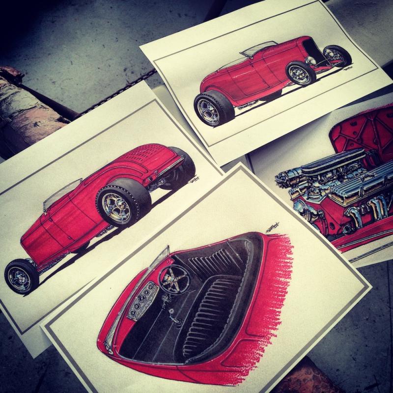 Photo: Drawing | DEUCES IN DRAWINGS & ART & T SHIRTS album | LOUD-PEDAL ...