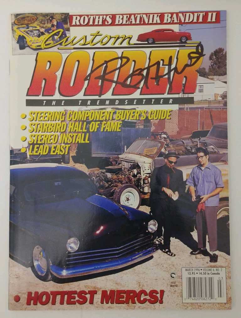 Photo: CUSTOM RODDER MARCH 1996 FEATURING ED ROTH'S BEATNIK BANDIT II ...