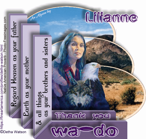 Photo: Lilianne TY wa-do DethaW Alyssia | TY wa-do Cherokee ©Detha ...