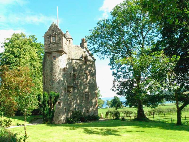 Photo: Wester Kames Castle, Isle of Bute | Scottish Castles, Tower ...