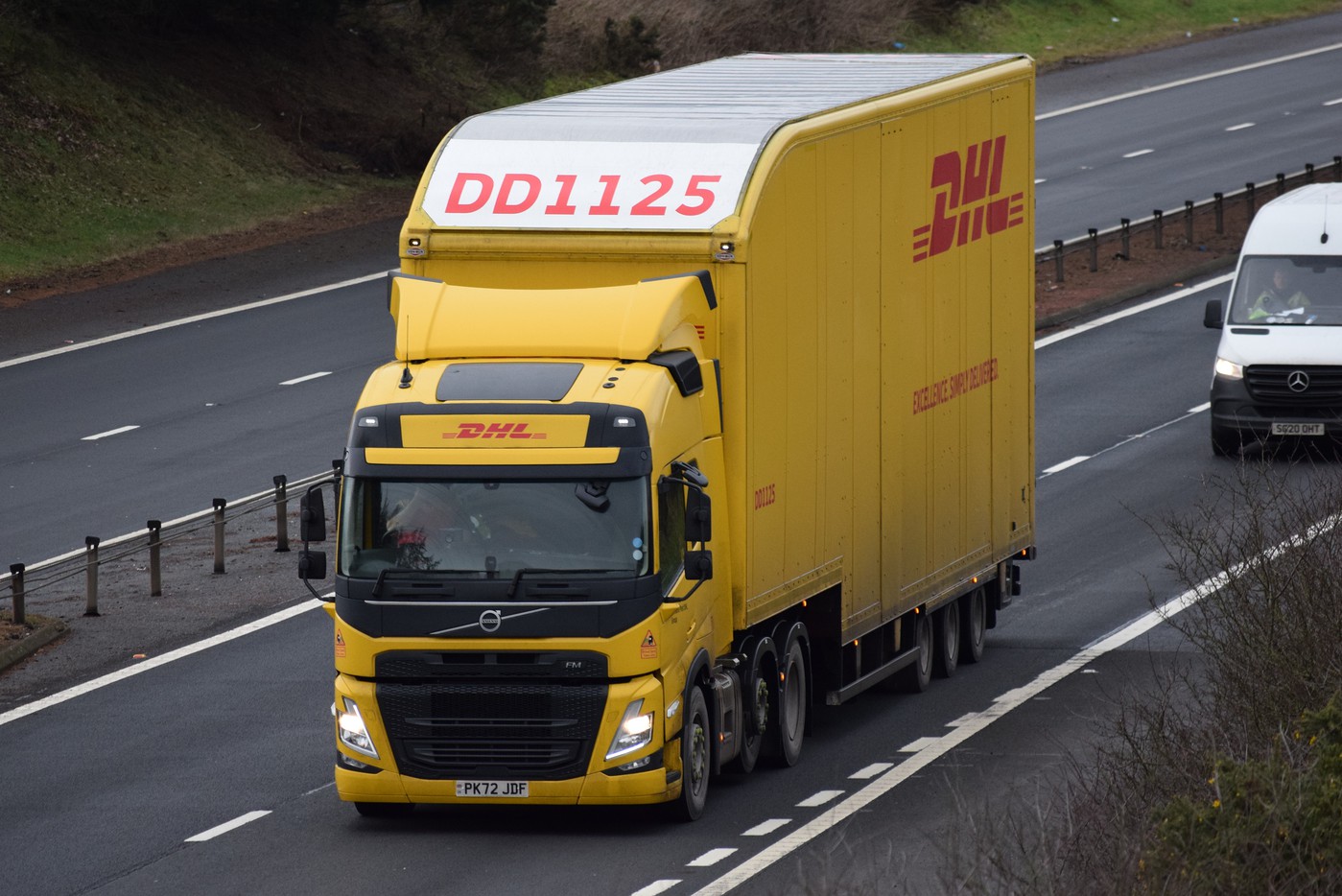 Photo: FX69RXN Scania P450 DHL on Asda contract | DHL, Glasgow, etc ...