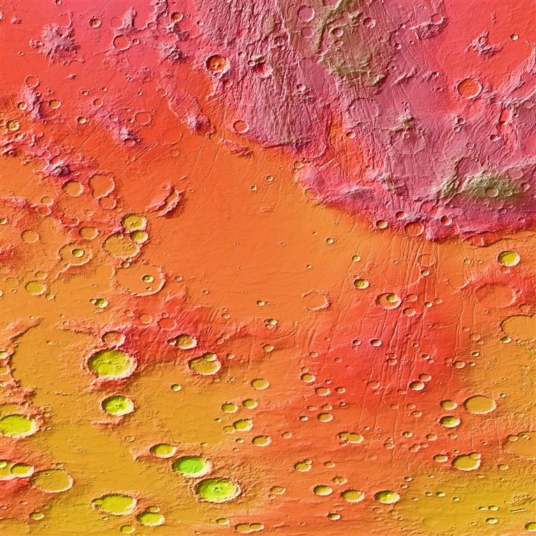 Photo: mola color N60 240 | MARS Colorized Elevation album | Don ...