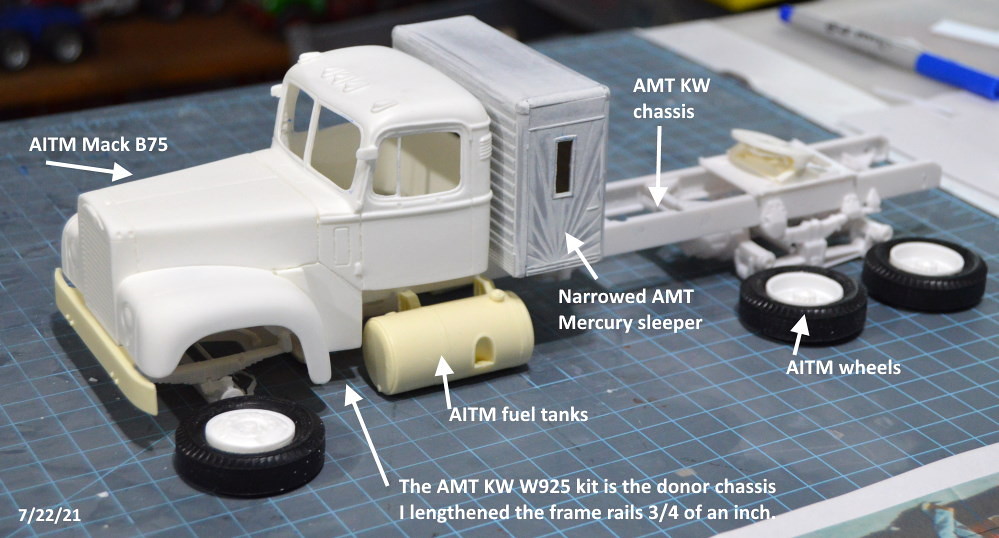 Photo: DSC 1474 B75 AITM resin cab mockup 7 22 21 | What's on the bench ...