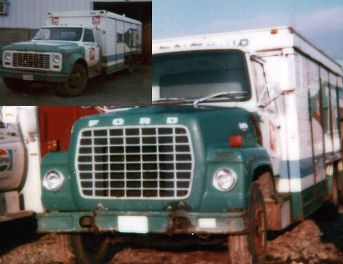 Photo: 7up Ford L700 and GMC beverage truck | Ford LN700 7UP Beverage ...