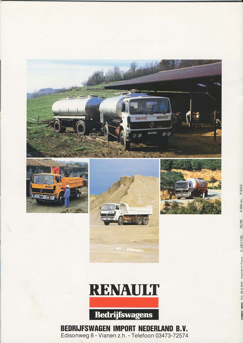 Photo: G260-85-12 | Renault G260 1985 album | Dutch Model Truck Club ...
