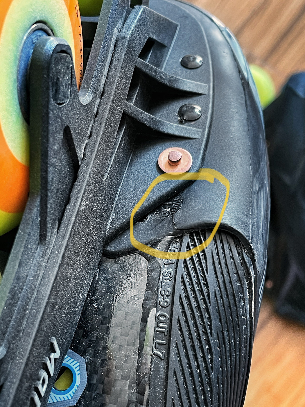Is this normal on True skates? It’s on both of my skates. About 2 years ...
