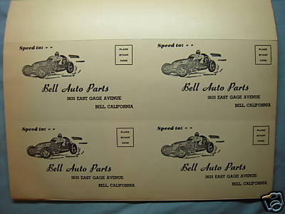 Photo: 1948 Bell Auto Parts catalog01.JPG | Custom Car Magazines ...