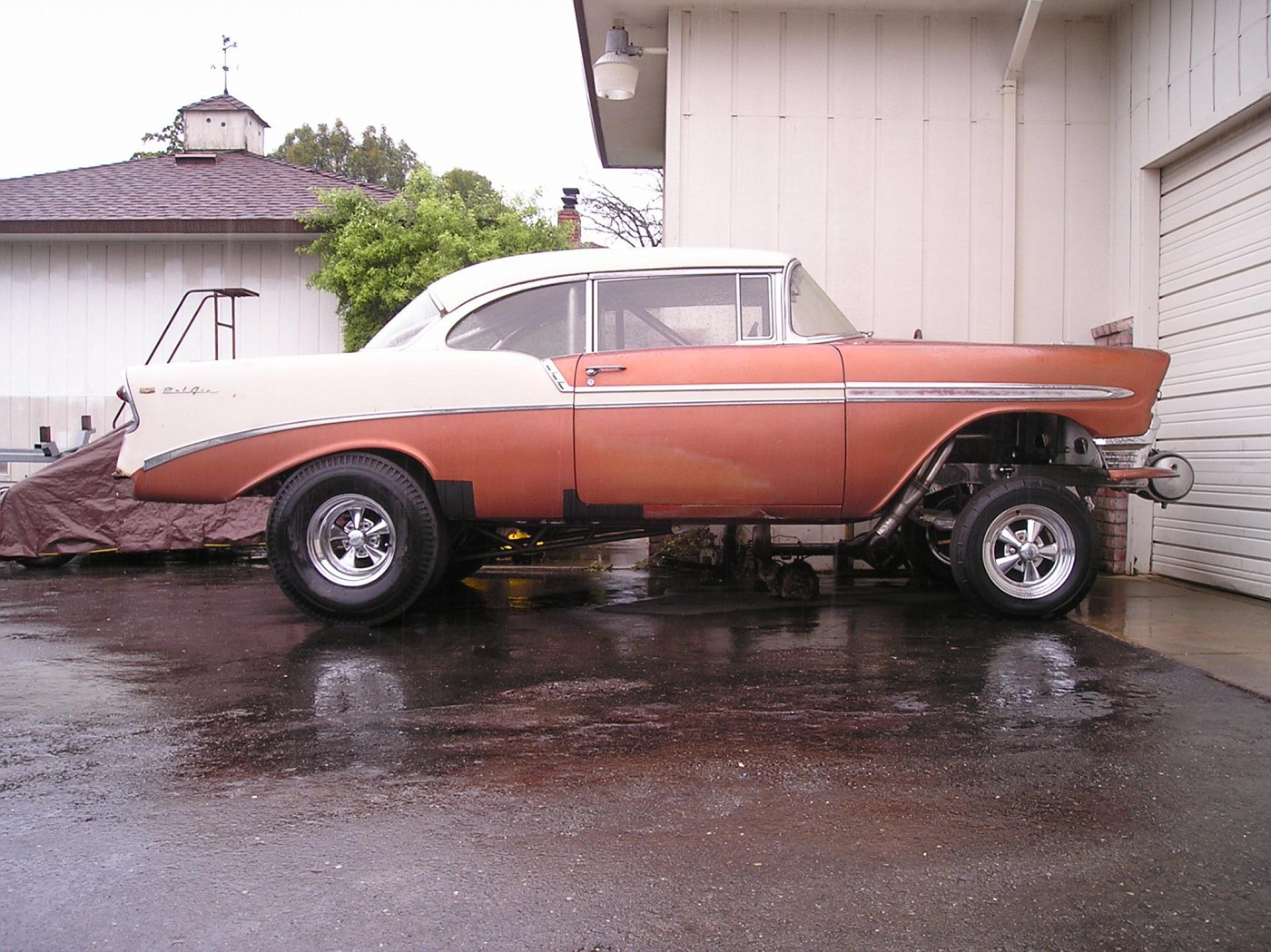 1956 Chevy Gasser Build Cruisin' Franklin: The Legendary '55 Chevy Bel