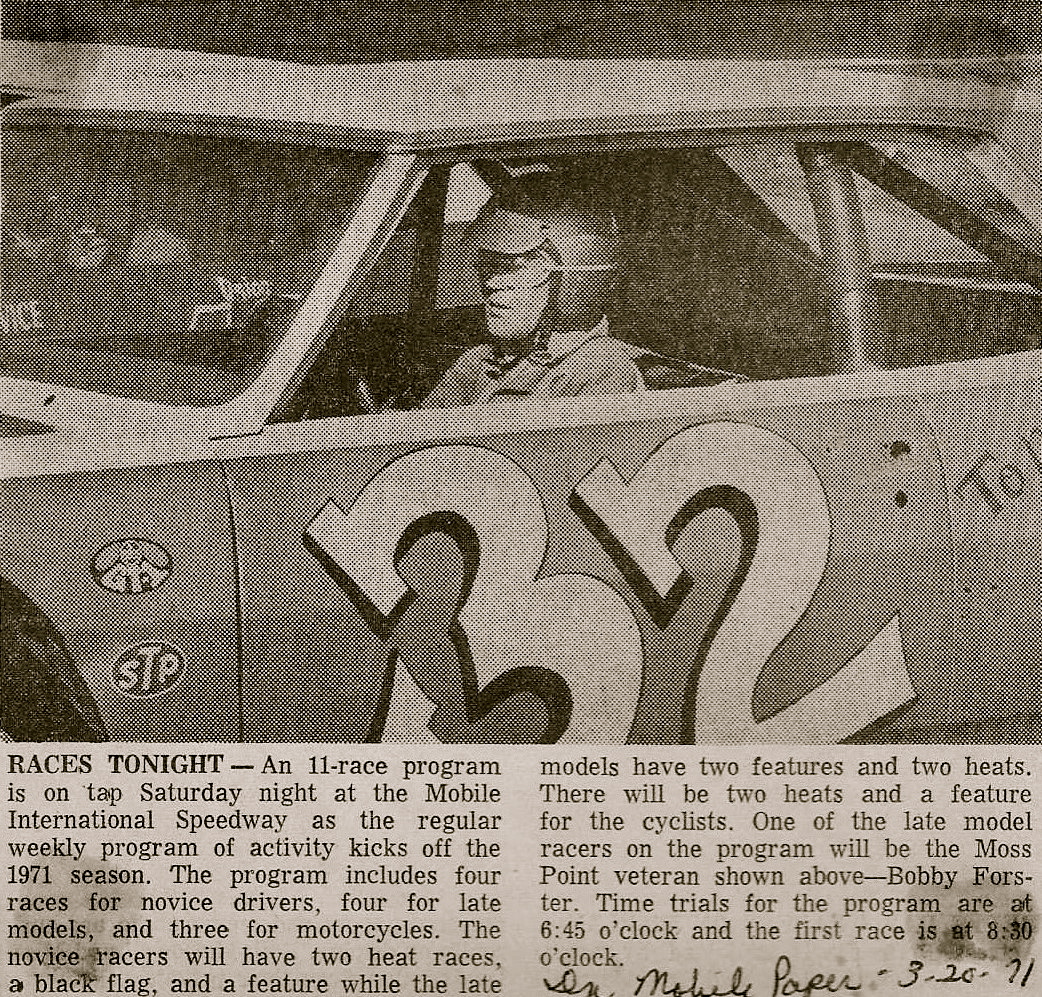 Photo: Bobby Foster 3-19-71 (2) | Bobby Foster II Collection album ...