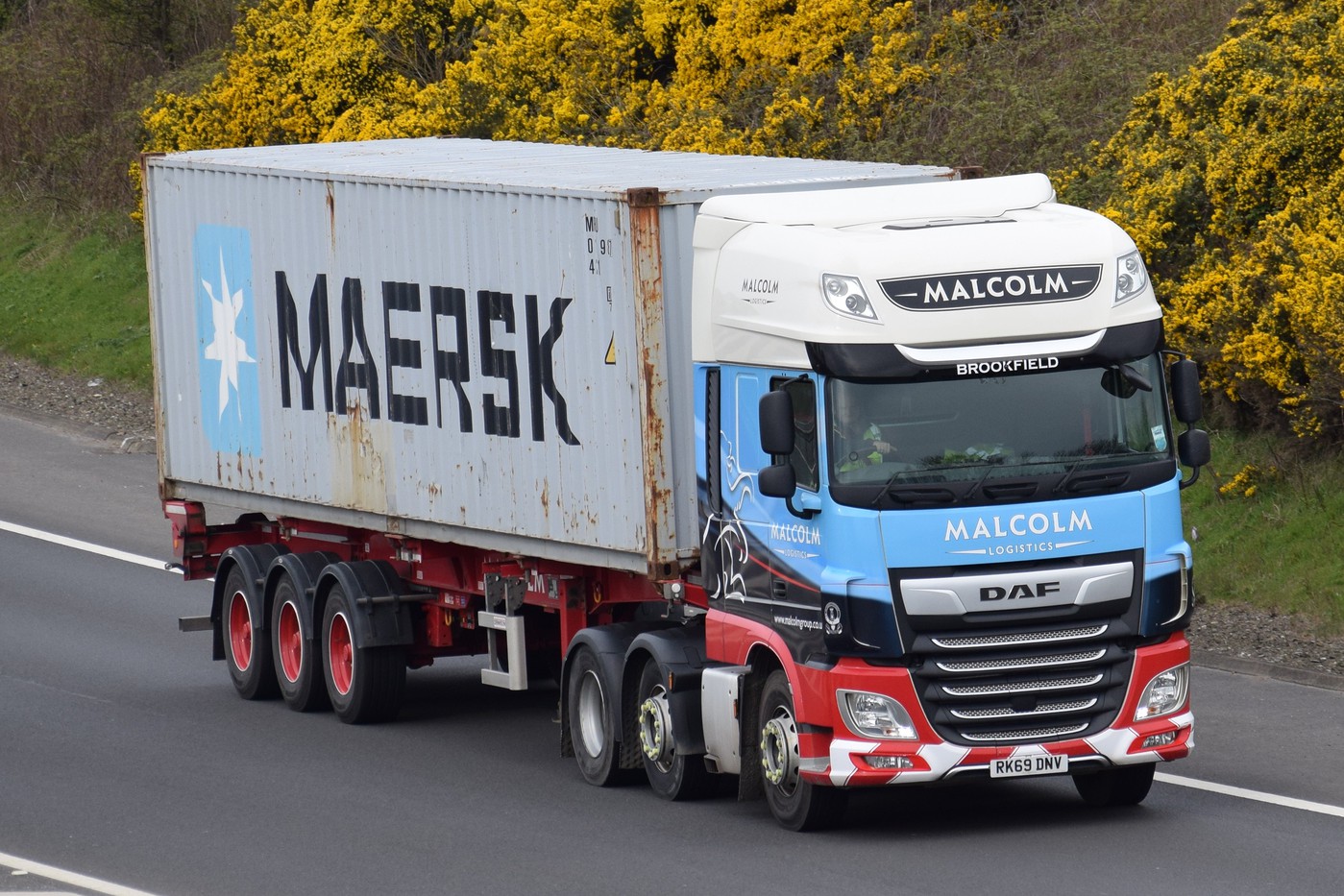 Photo: RX69DNV Daf XF | Malcolm, Brookfield album | Boballoa | Fotki ...