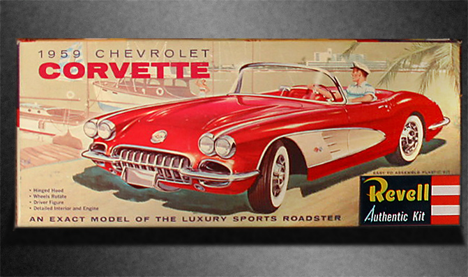 Photo: 59 Corvette Box Art | Revell Multi-Piece Body Kits album ...