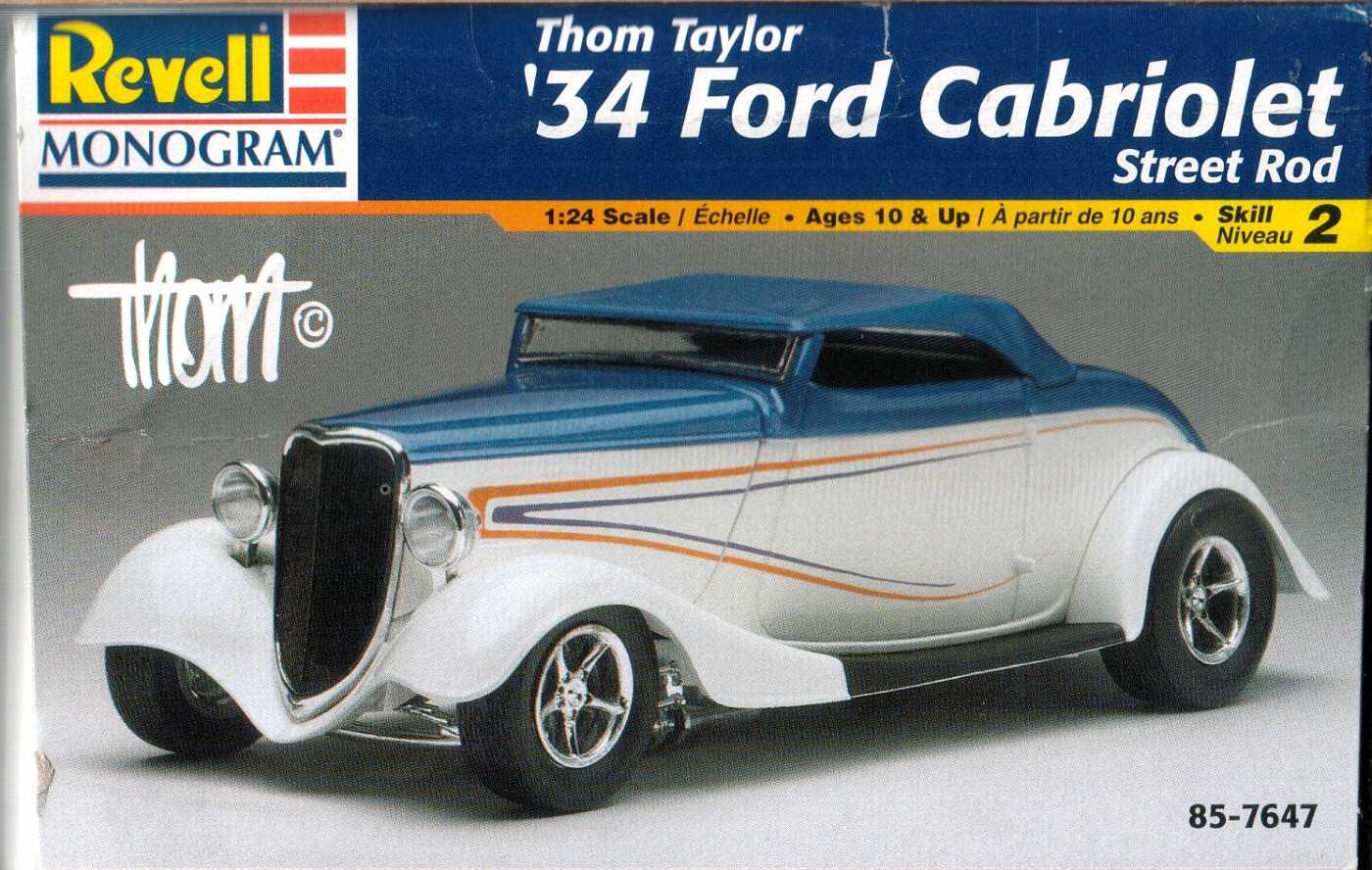 Photo: Thom Taylor 34 Ford Cabriolet Street Rod Box RH end | RM '34 ...