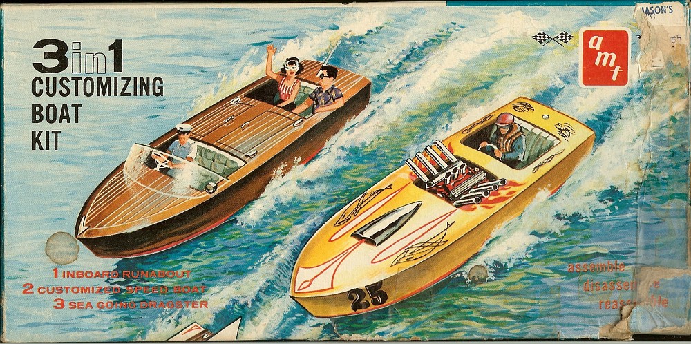 Photo: customboat1 | AMT Customizing Boat Kit #159 album | DRASTIC ...