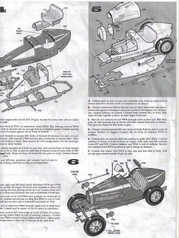 MONOGRAM 35B Grand Prix Racer The Classic Bugatti #8205 album | DRASTIC ...