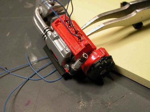 Photo: The scratchbuilt angle drive magneto is in. | Reentry album ...
