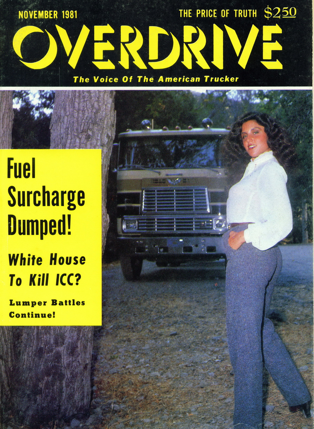Photo: 01 November 1981 Front Cover | 11 Overdrive Magazine November ...