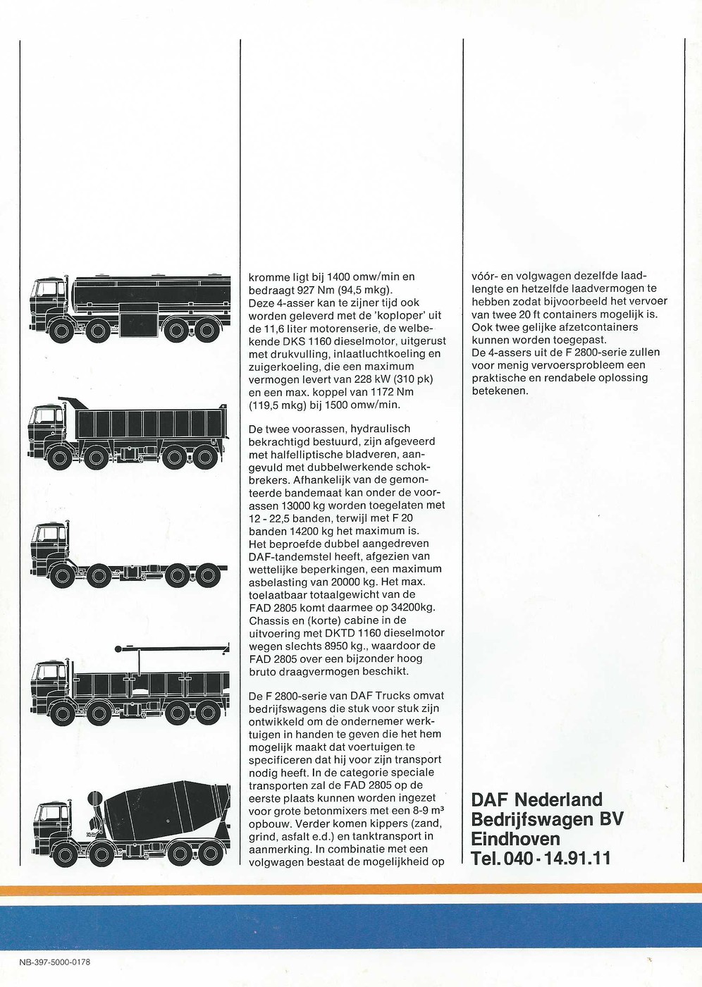 Photo: SCAN0088 | DAF 2800 FAD album | Dutch Model Truck Club | Fotki ...