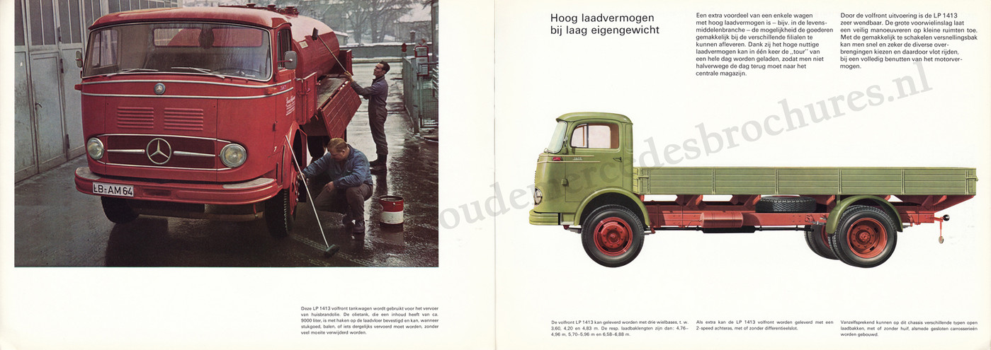 Photo: 004 | MB L-LP 1413 (1964) album | Dutch Model Truck Club | Fotki ...