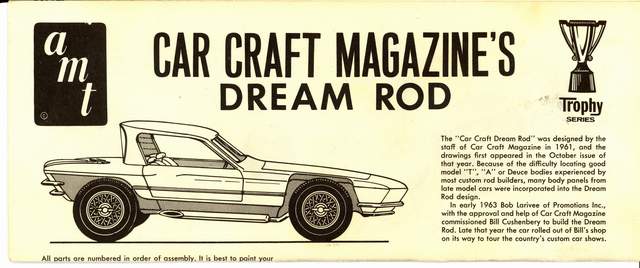 Photo: 2165-200 (6) | AMT Car Craft Dream Rod by Bill Cushenbery #2165 ...