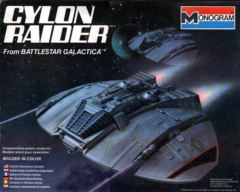 Photo: Cylon Raider 001 | MONOGRAM Cylon Raider from Battlestar ...