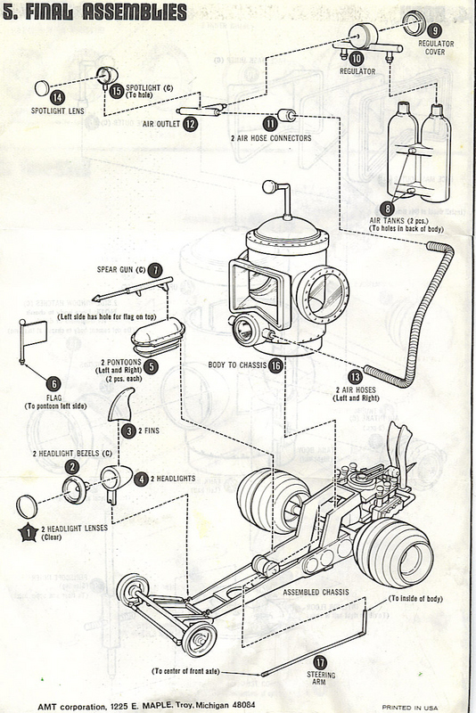 Photo: 0 (8) | AMT DEPTH CHARGE AQUAROD album | DRASTIC PLASTICS MODEL ...