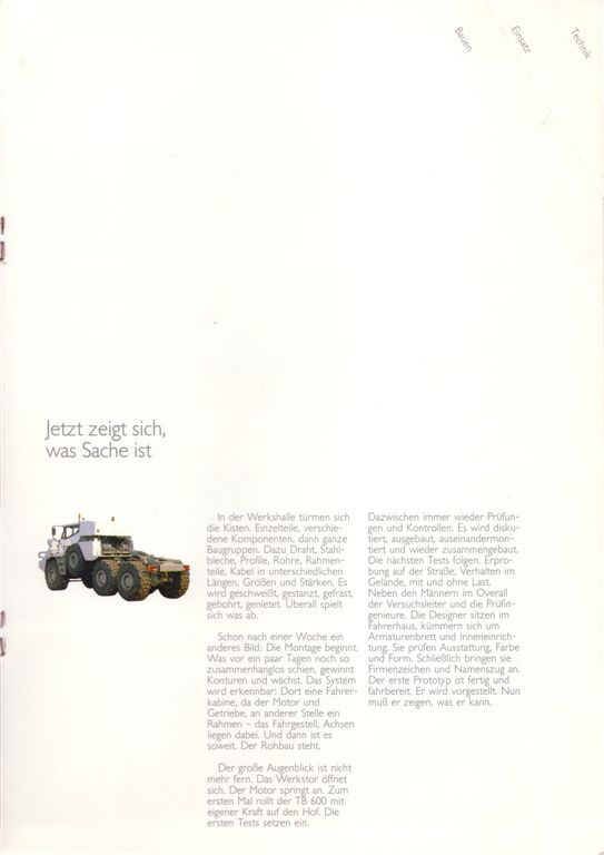 Photo: KFM Sales Brochure Page 7 | KFM TB 600 Heavy Duty Tractor album ...