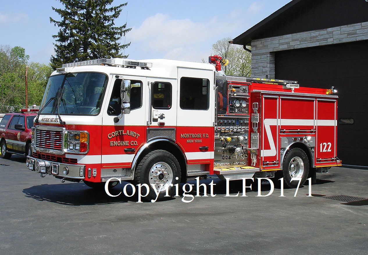 Photo: Engine 122 | Montrose album | Westchester County Fire Apparatus ...