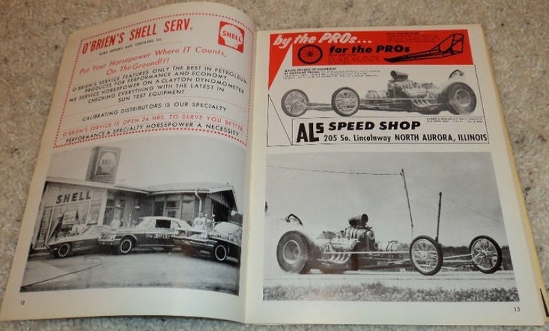 Photo: 1964 AHRA NATIONAL CHAMPIONSHIP PROGRAM US 30 DRAG STRIP GARY (2 ...