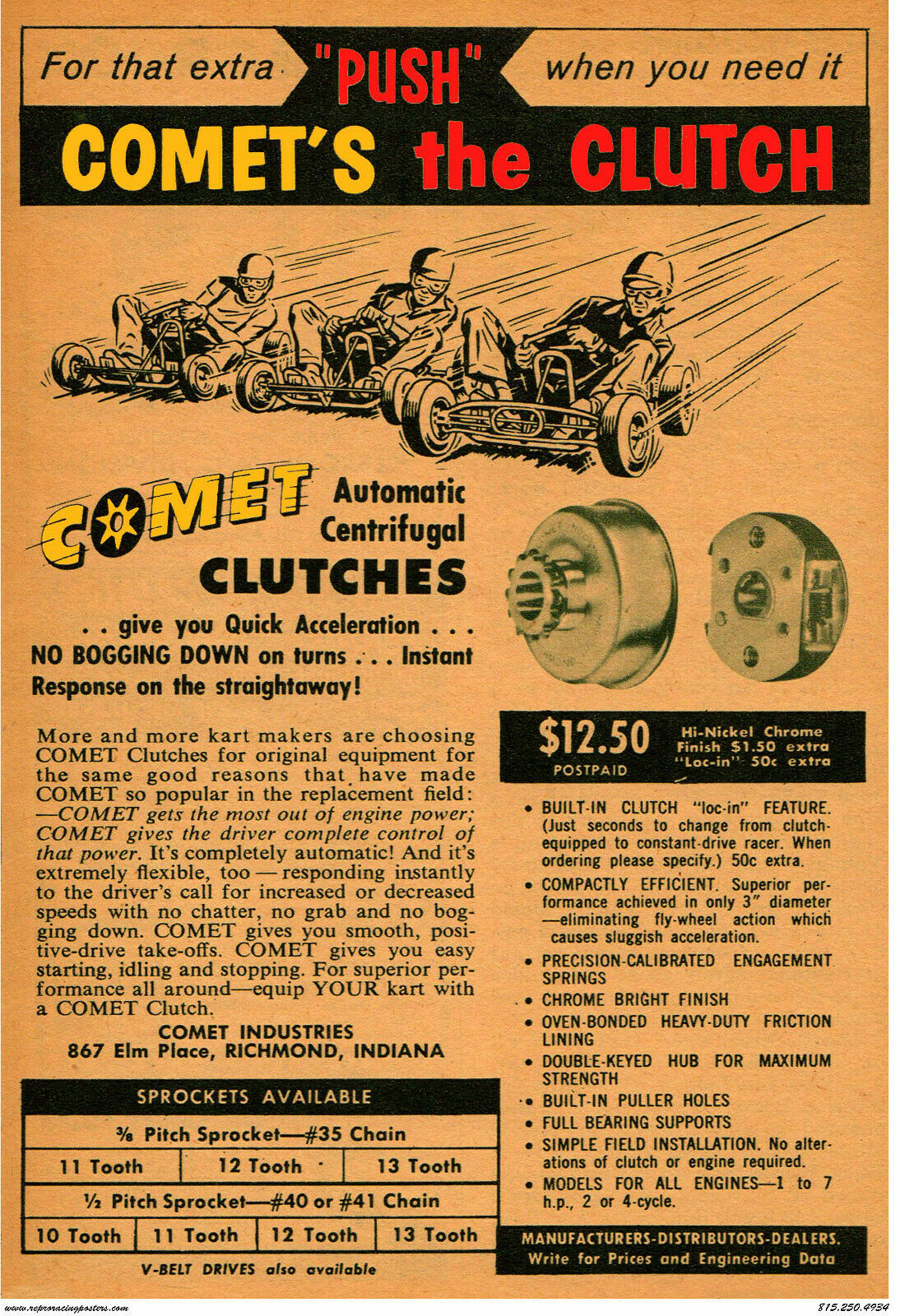 Photo: COMET CLUTCHES | QUARTER MIDGETS KARTS & MINI BIKES album | LOUD ...