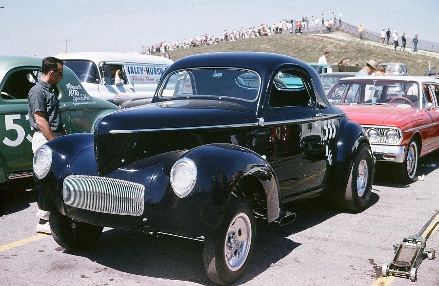 Photo: Elverne Pfeifer Willys | GASSER COUPES & SEDANS album | LOUD ...