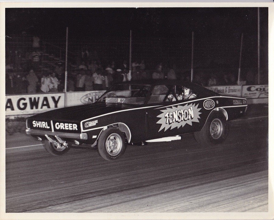 Photo: SHIRL GREER- TENSION DODGE CHARGER FUNNY CAR | VINTAGE FUNNY ...