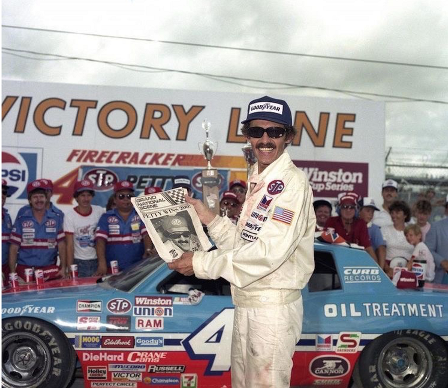 Photo: Petty & his 200th win | 3 RACE CAR OWNERS,DRIVERS & CREW III ...