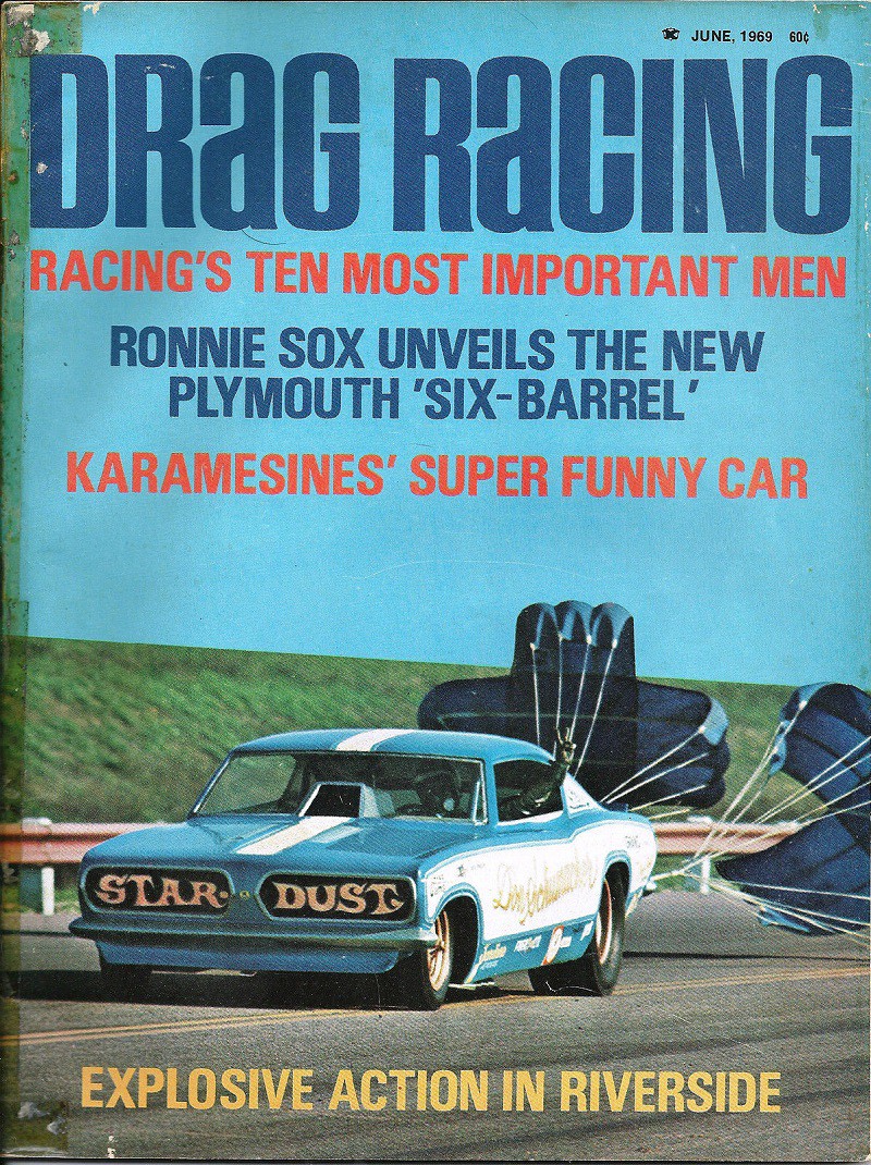 Photo: DRAG RACING JUNE 1969 | DON "THE SHOE" SCHUMACHER'S RACE CARS ...