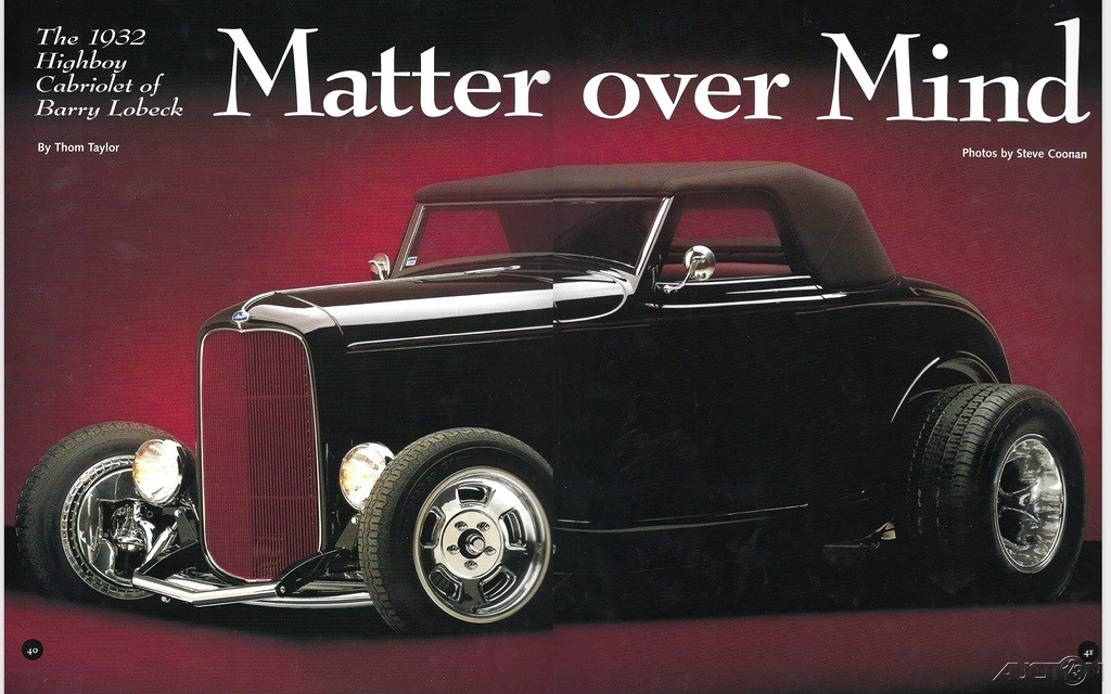 Photo: Barry Lobeck's 1932 Ford Cabriolet Highboy (15) | BARRY LOBECK'S ...