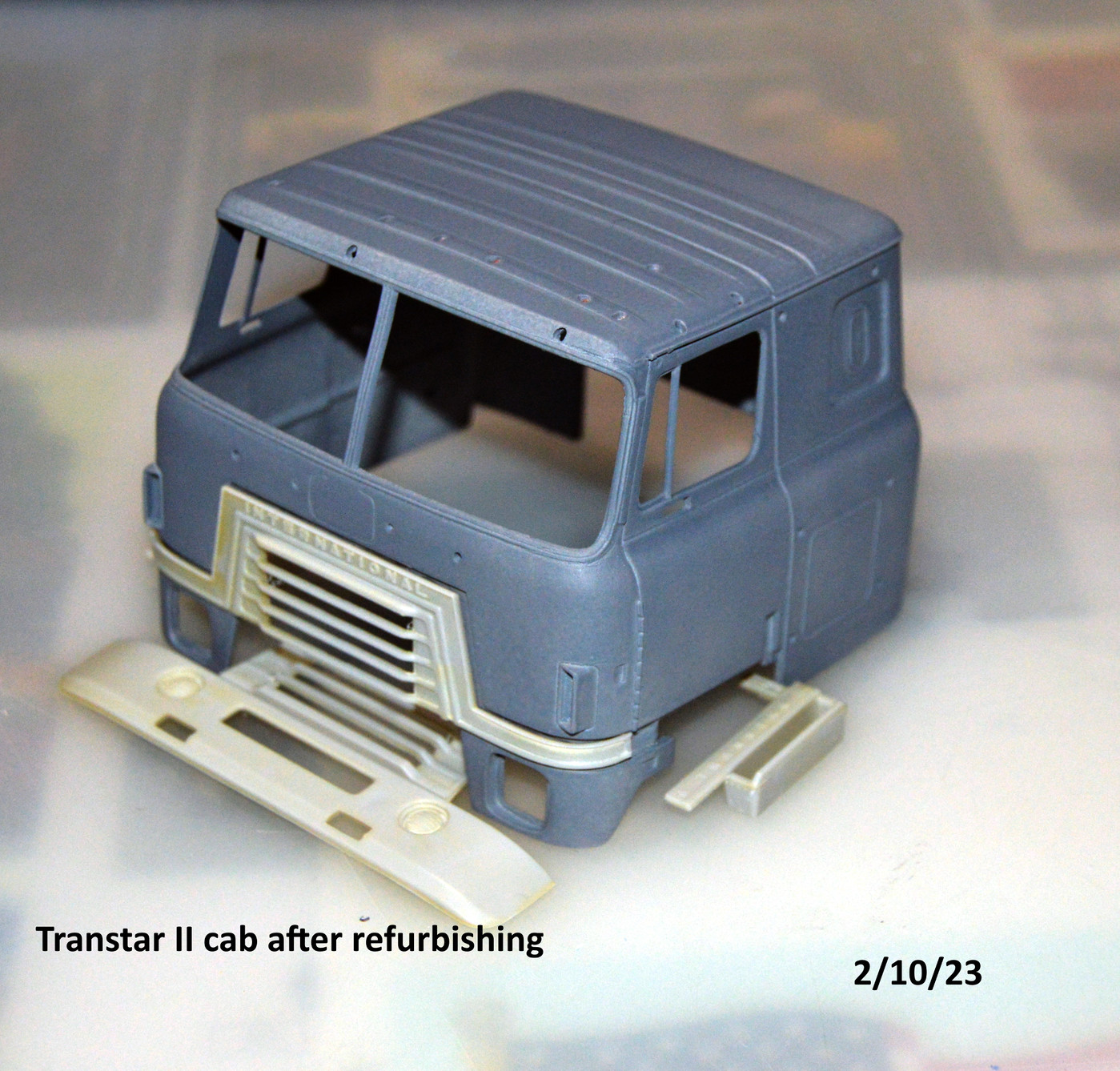 Photo: Transtar II cab refurbish 2 10 23 | What's on the bench recently ...