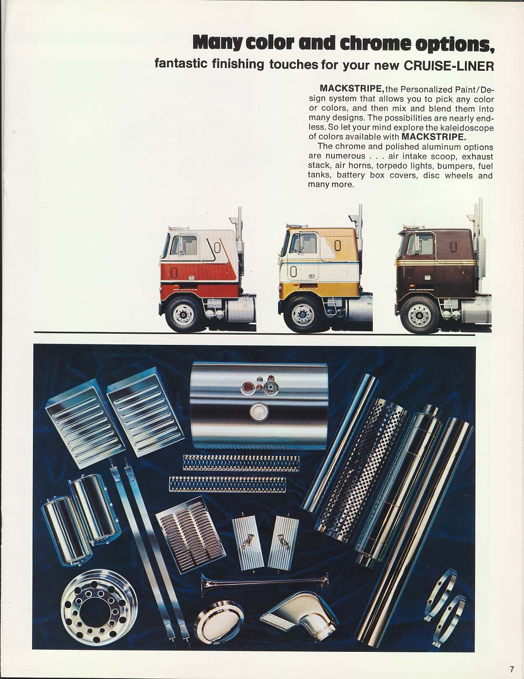 Photo: Cruisleiner77-07 | Mack Cruiseliner 1977 album | Dutch Model ...