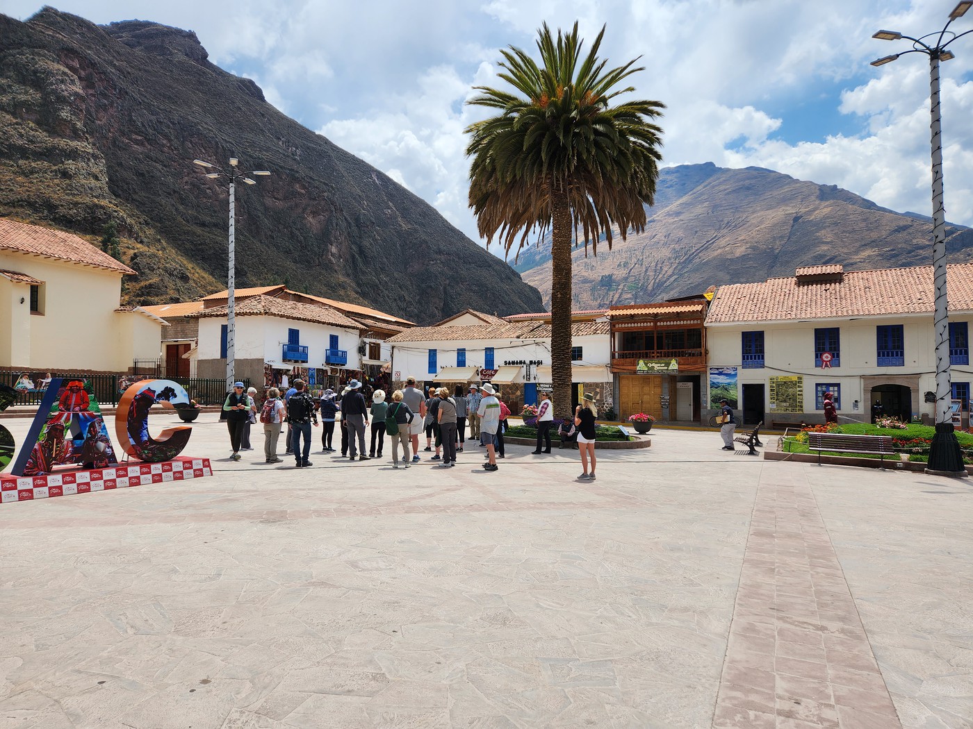 Photo: Our Tour Group Gathers To Receive Instructions For One Hour of ...