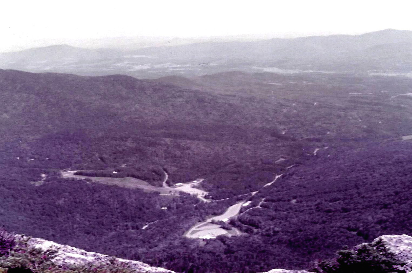 Photo: View From Mount Mansfield Looking Toward the Cambridge, Vermont ...