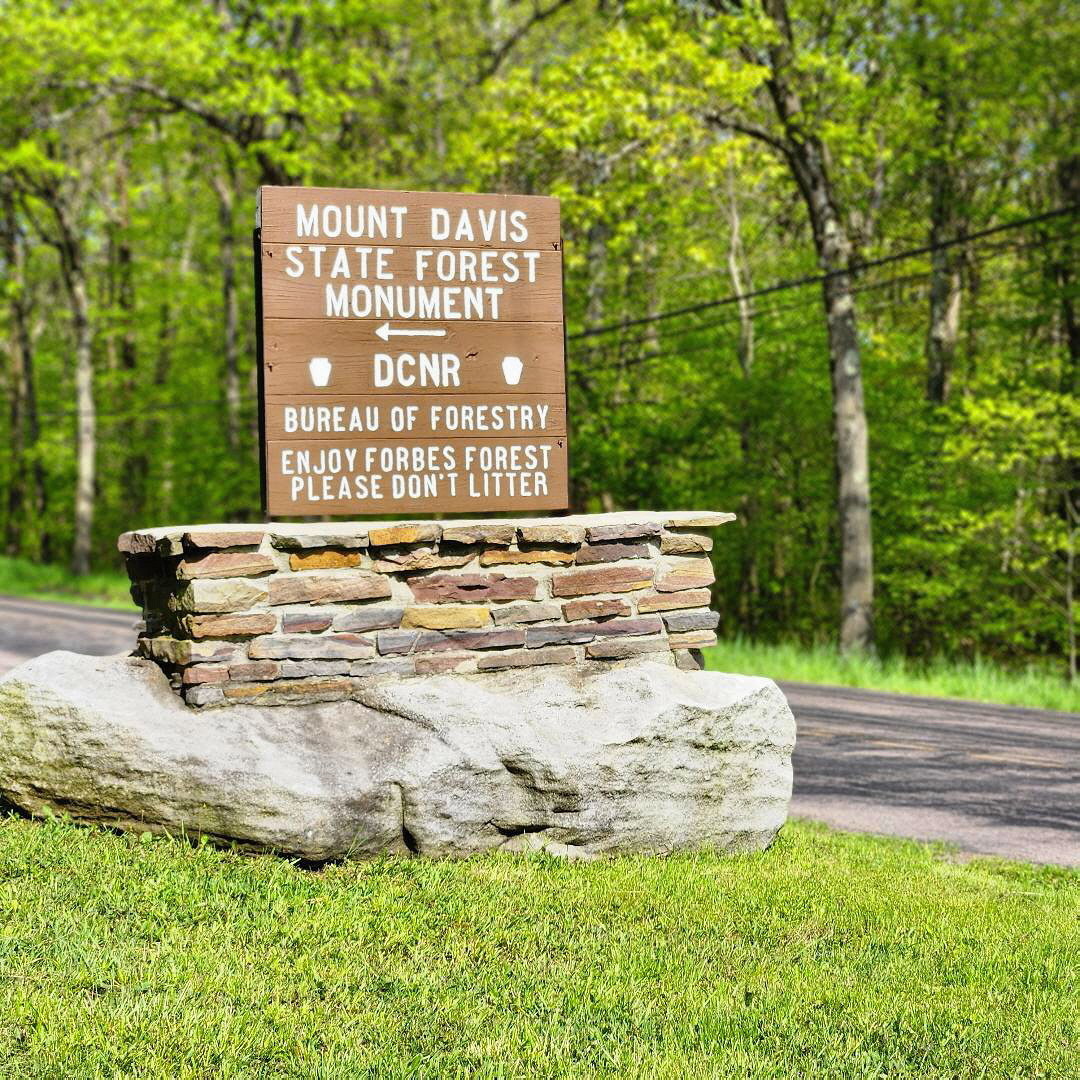 Photo: Main Mount Davis Entrance off of Savage Road in Somerset County ...