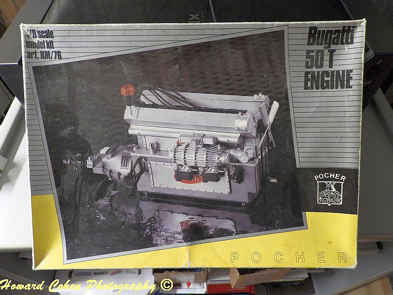 Photo: Pocher Bugatti Engine 8th | Model Cars 2020 album | HowardCohen ...