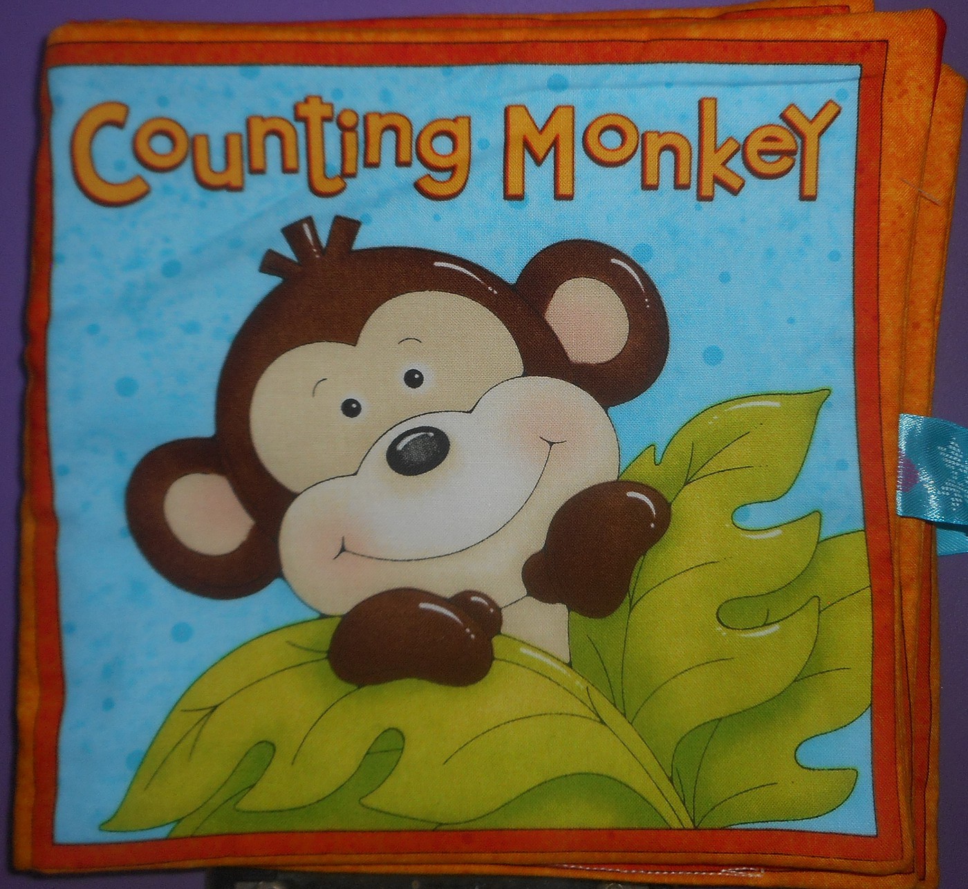 Photo: Counting Monkey (1 available) | Cloth Books For Sale To Benefit ...