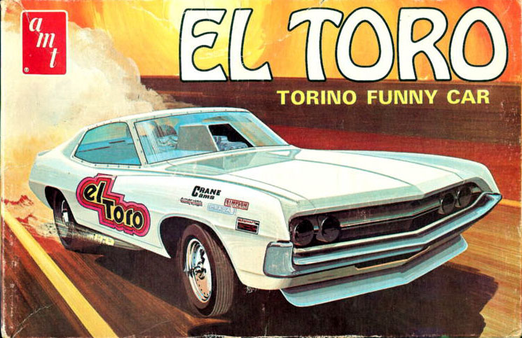 Photo: 71TORO | AMT 1971 Ford Torino EL TORO Funny Car #T383-225 album ...