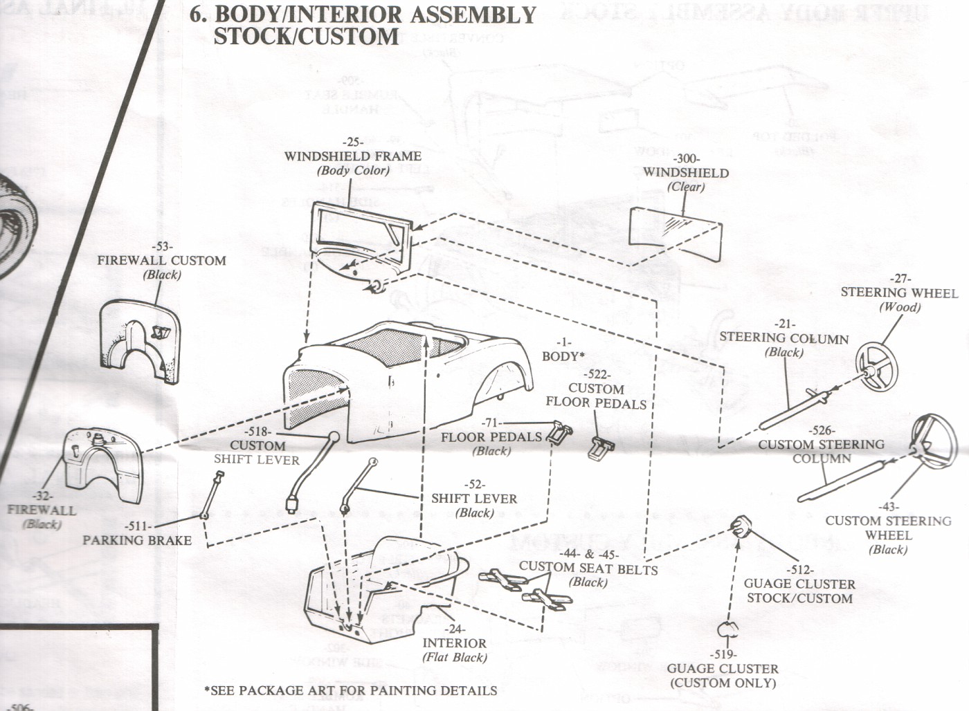 Photo: 1929 Ford ModelA Roadster #6572 1989 AMT ERTL Instructions 6 ...