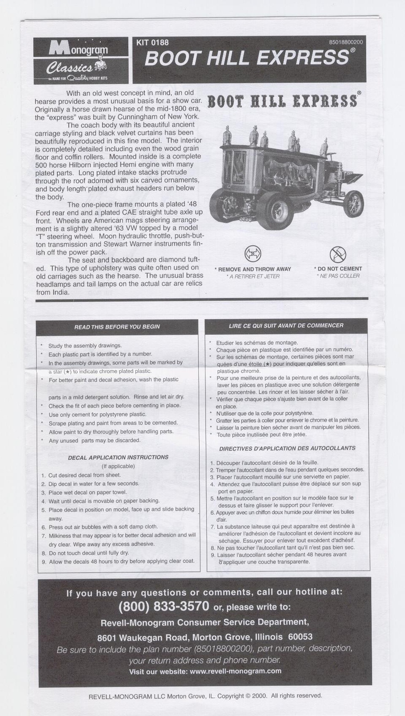 Monogram #85-0188 Boot Hill Express album | bill-rules | Fotki.com ...