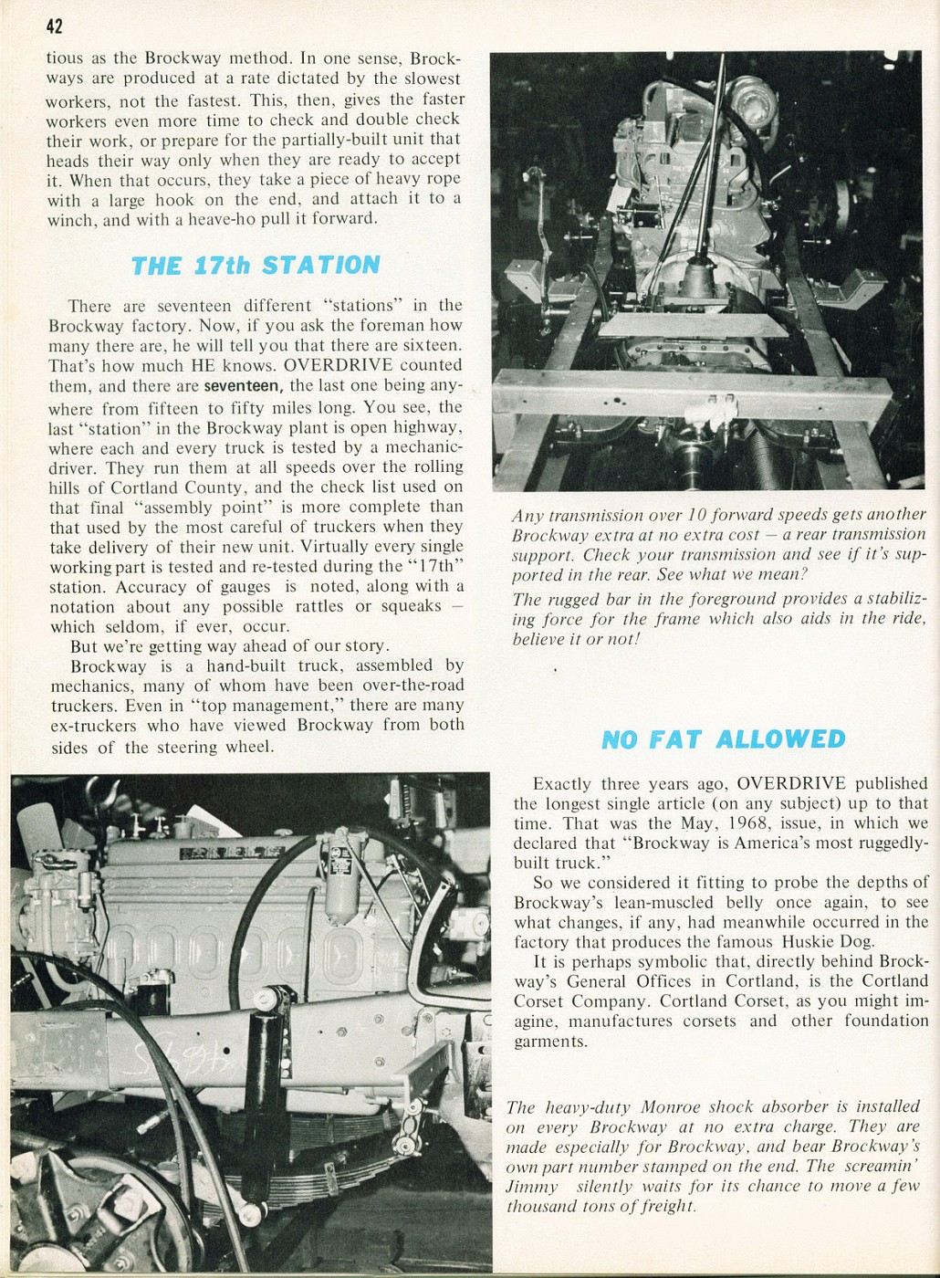 Photo: May 1971 Brockway the most Rugged Truck in the World 7 | 05 ...